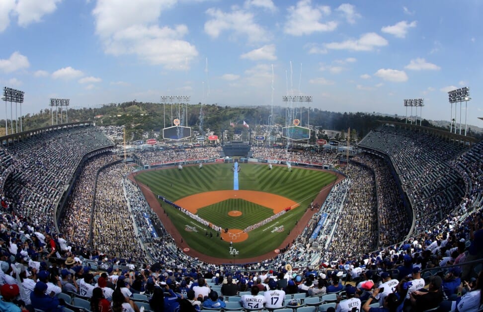 Start Time For 2025 Opening Day At Dodger Stadium & Dodgers Banner ...